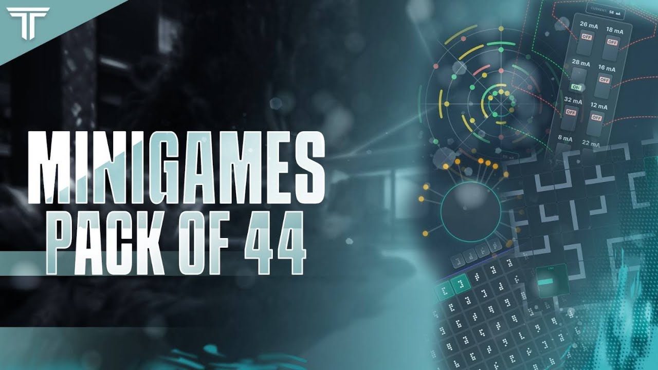 FiveM 40+ Minigames Pack | Hacking, Lockpicking, Electrician, Skill-Checks and more