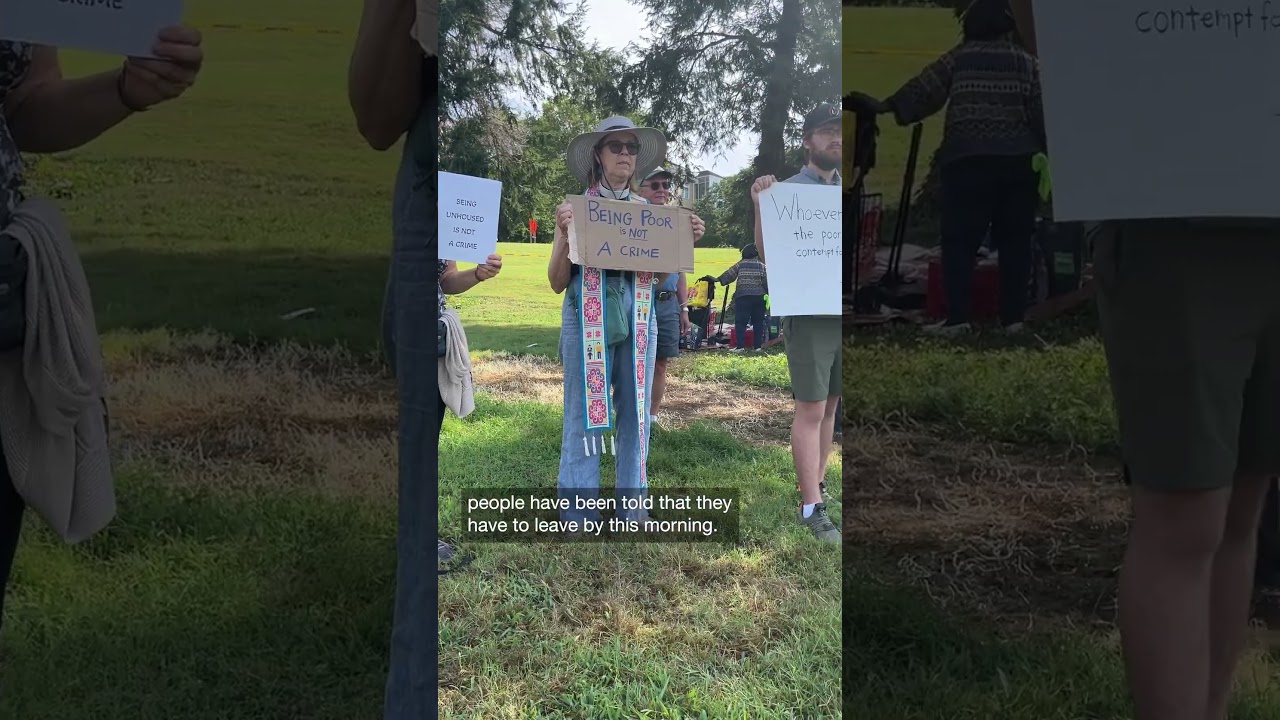 Trump's purge of Washington's homeless encampments escalates