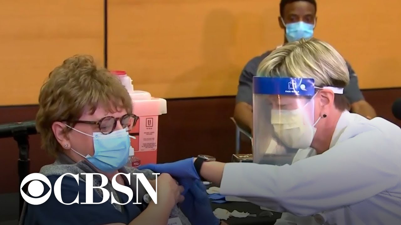 First vaccinations begin across the U.S. as COVID-19 hospitalizations soar