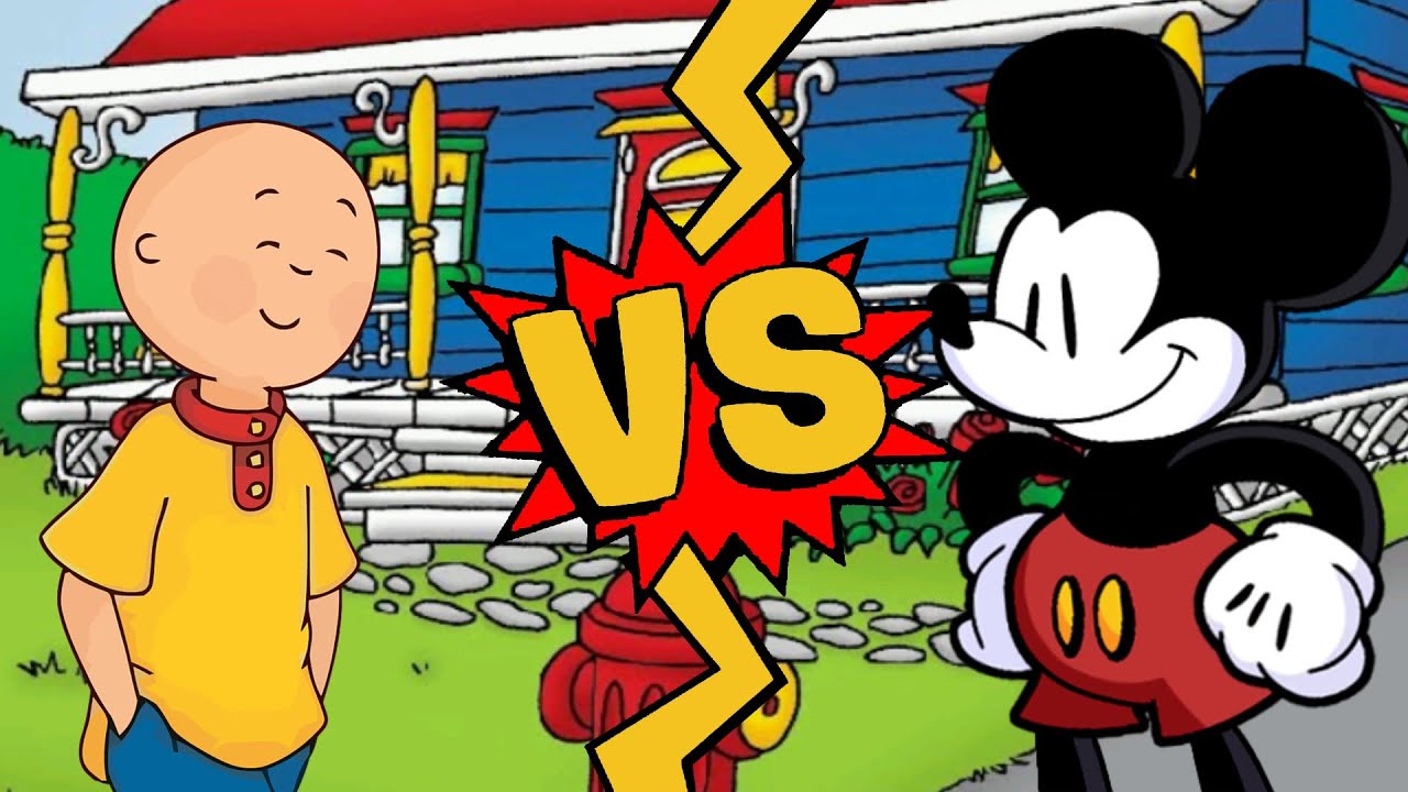 M.U.G.E.N. Battles | Caillou vs Mickey Mouse