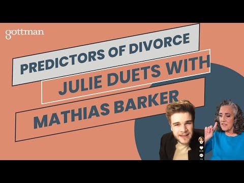 The Predictors of Divorce : Julie Duets with Matthias Barker