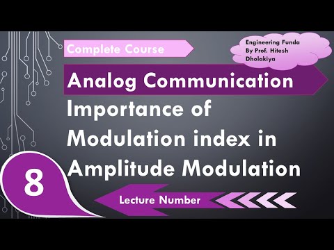 Importance of Modulation Index in Amplitude Modulation in Analog ...