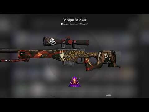 Steam Community :: Video :: AWP Mortis Sticker Combo | Gold Web (Foil)