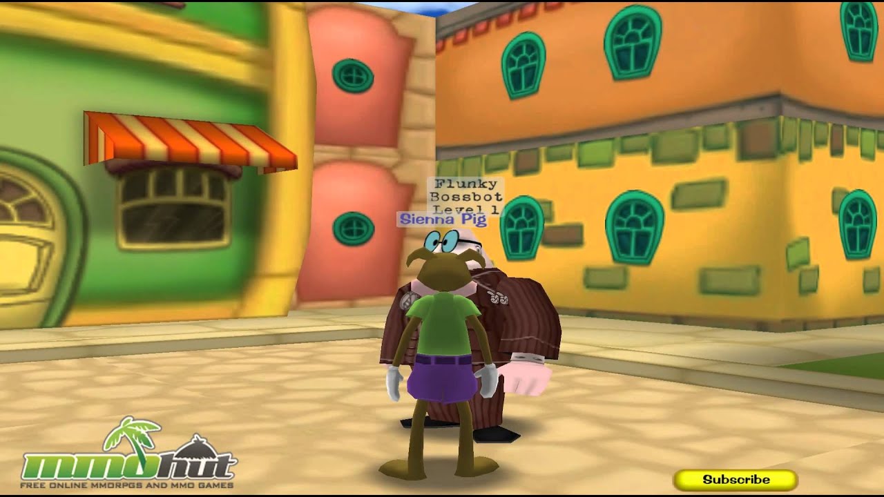 Toontown Online Gameplay - First Look HD