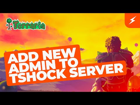 How to Add a New Admin User on your tShock Terraria Server