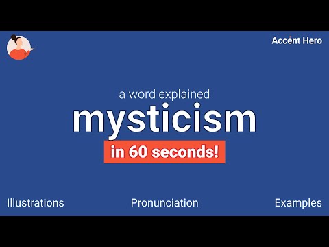 MYSTICISM - Meaning and Pronunciation