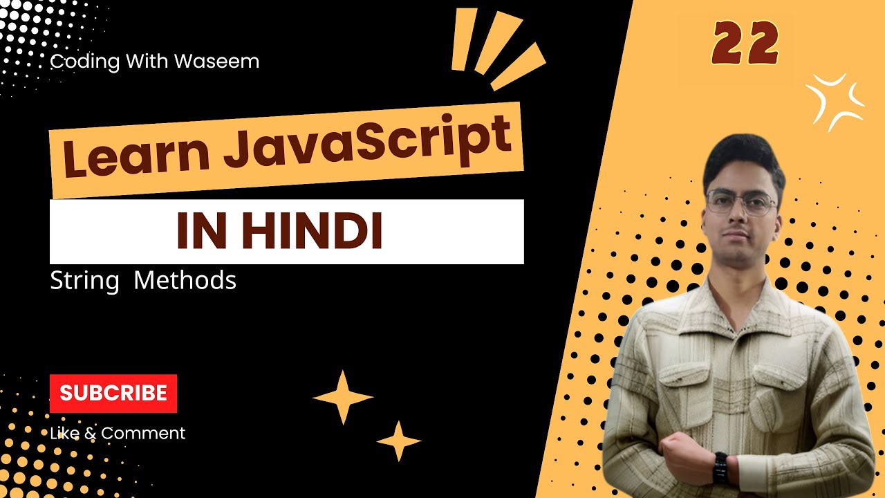 JavaScript String Methods Crash Course