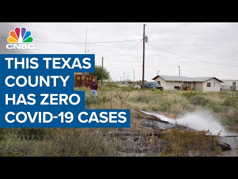 Loving county, Texas - One of three U.S. counties with zero Covid-19 cases
