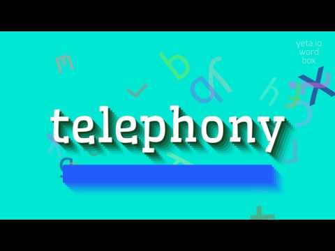 How to say "telephony"! (High Quality Voices)