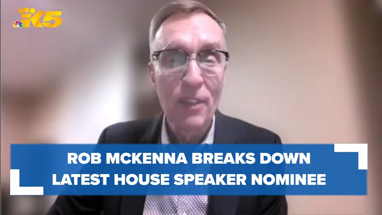 KING 5 Political Analyst Rob McKenna on House speaker vote of nominee Mike Johnson