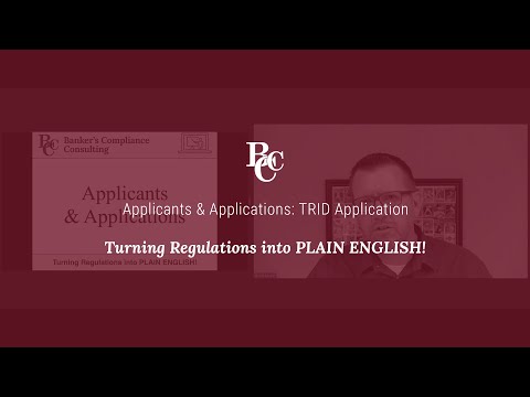 What is a completed TRID application?