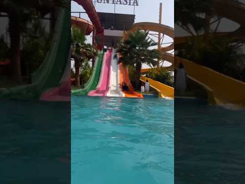 Funtasia Water Park Varanasi #shortsfeed #shortsviral #waterpark #travellervlog #varanasi #sanvlogs