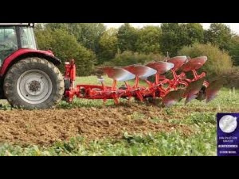 KUHN Smart Ploughing : GPS-Controlled Pedestals