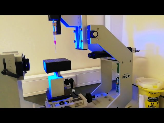 Contact Angle Measurement System - Contact Angle Meter / Goniometer ...