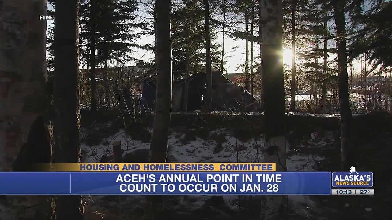 Survey to count homeless population in Anchorage to begin this month