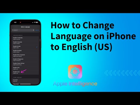 How to Change Language on iPhone to English (US)