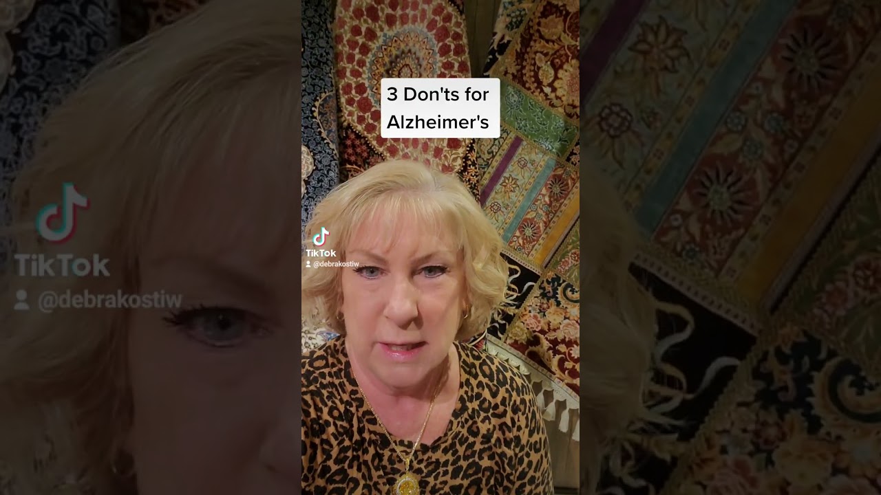 3 Don'ts for Alzheimer's