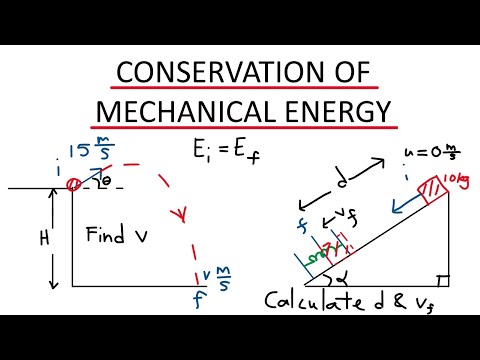 Conservation of Mechanical Energy - Physics