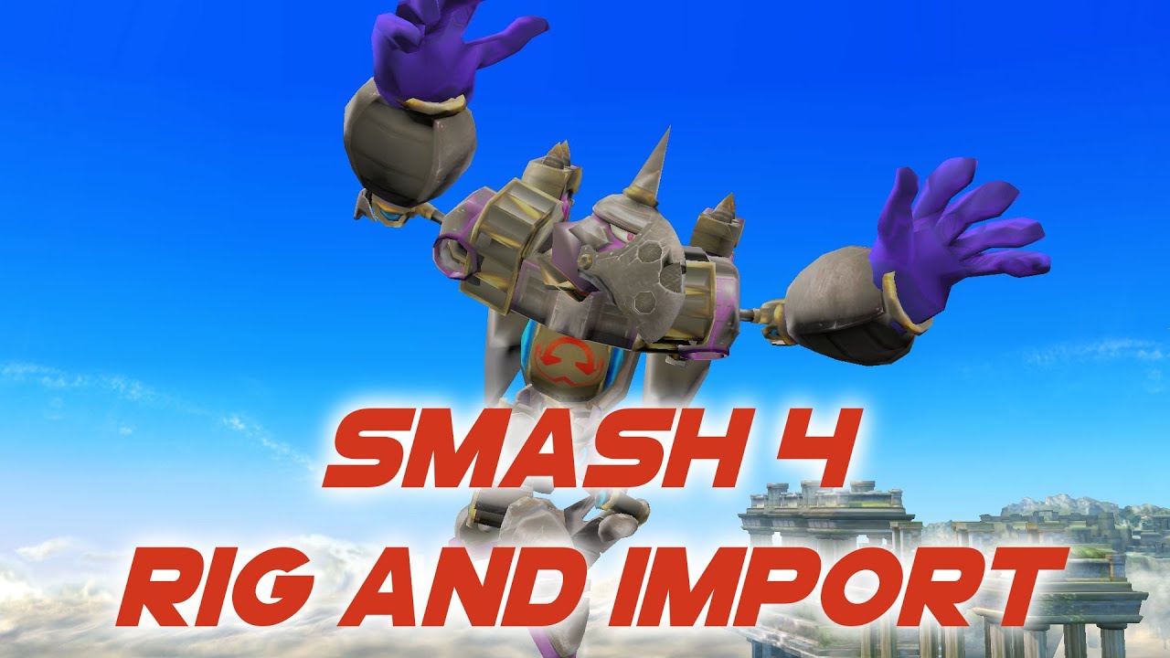 SSB4 Model Importing + Rigging Tutorial