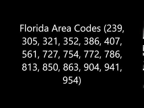 Florida Area Codes
