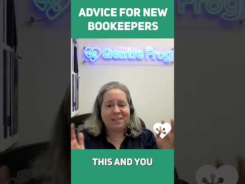Advice For New Bookkeepers #shorts