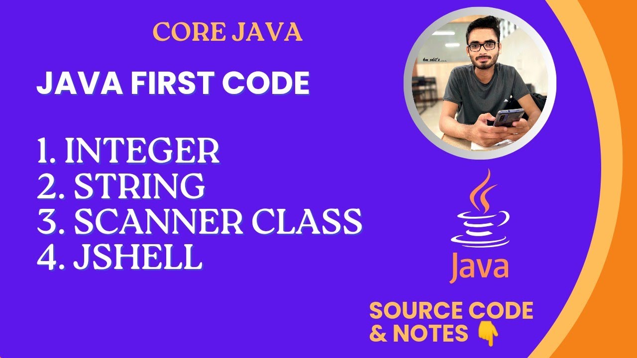 Java program to print Integer, String, Scanner class?, Jshell? #java #javadevelopers #coder