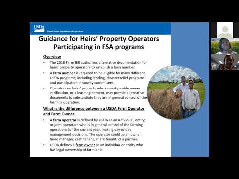 SCCMA, USDA Producer Informational Session_September 9, 2021