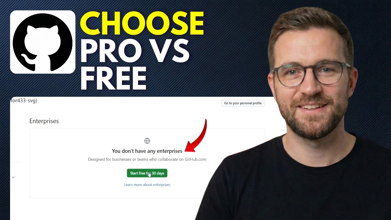 How to choose GitHub Pro vs free (Step By Step 2026)
