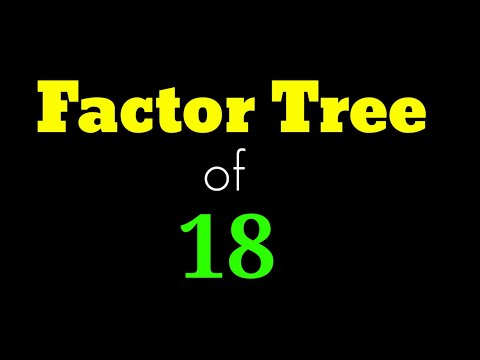 Factor Tree Of 18