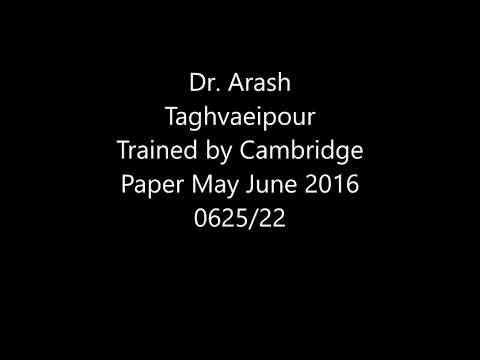 Solved Past Paper of Physics 0625/22/m/j/16