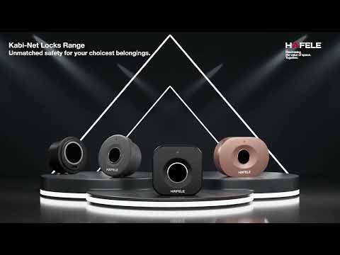 Hafele’s Kabi-Net Digital Furniture Locks Range