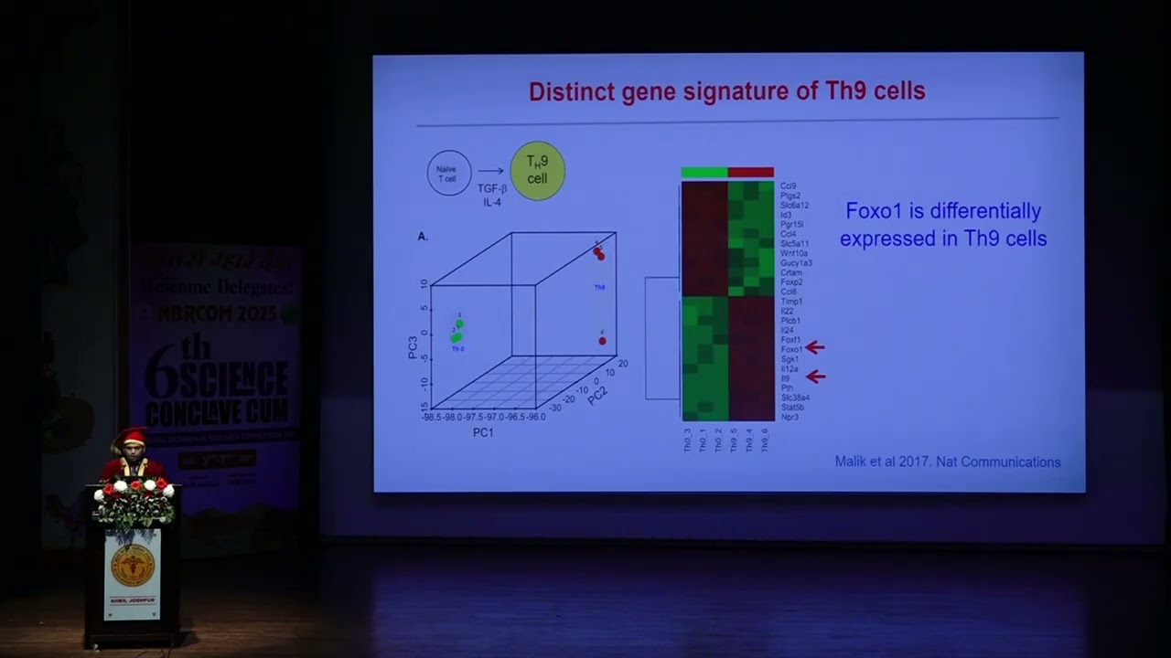 NBRCOM 2025 Indo-Nova Science Award Talk by Prof. Amit Awasthi, BRIC-THSTI Faridabad