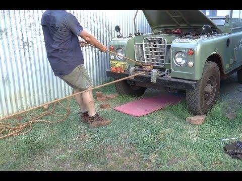 Trouble Shooting Land Rover Series 3 Capstan Winch