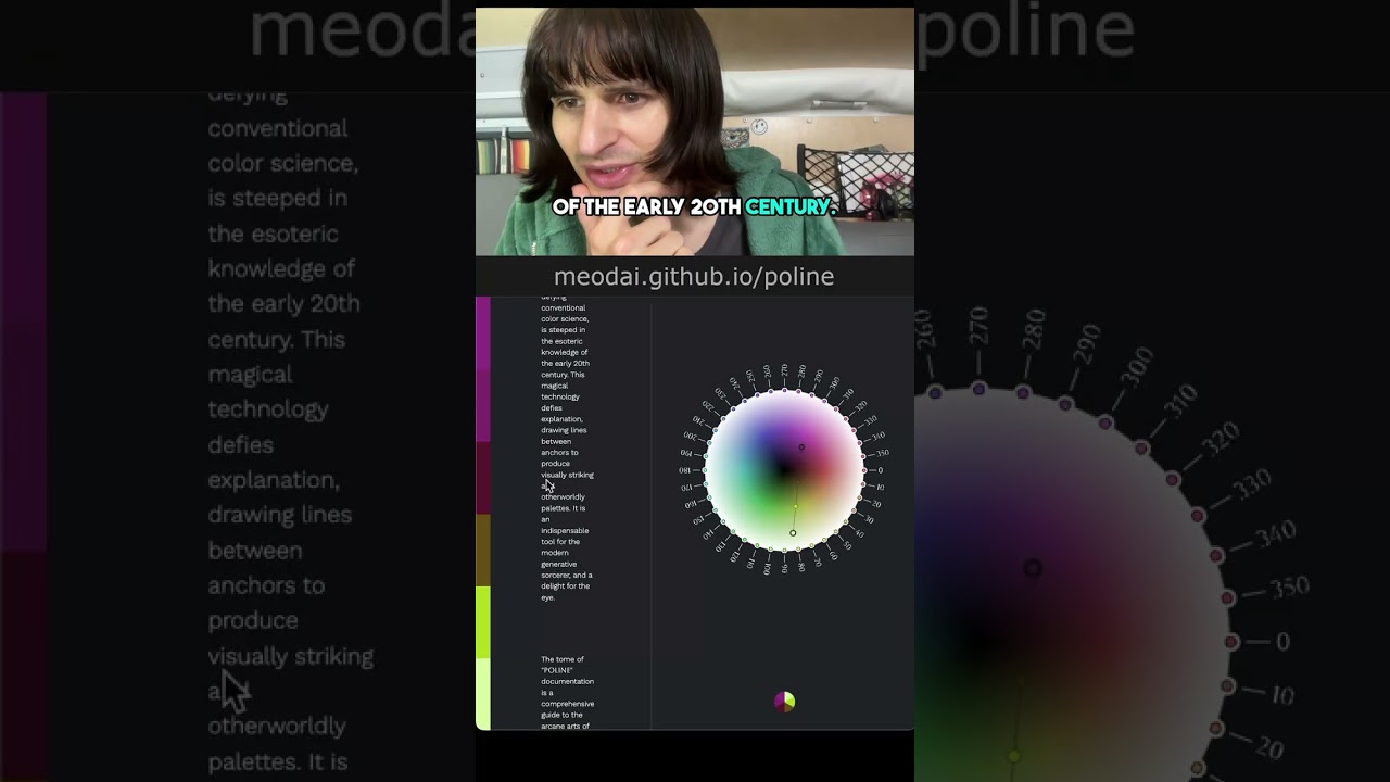 Poline Color Palette Generator