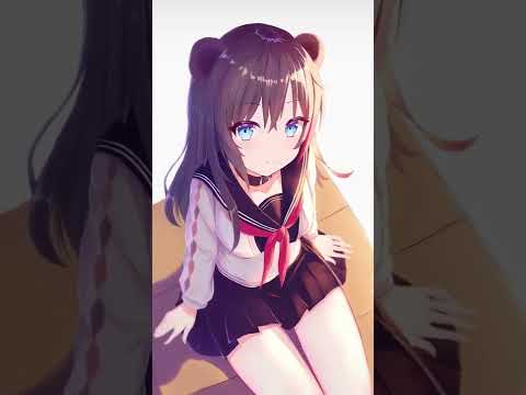 anime girl school girl live wallpaper