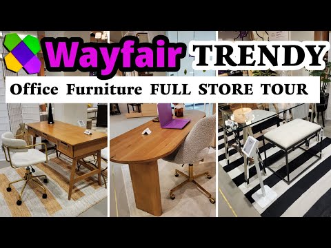 NEW WAYFAIR Furniture for the office Is IKEA BETTER?