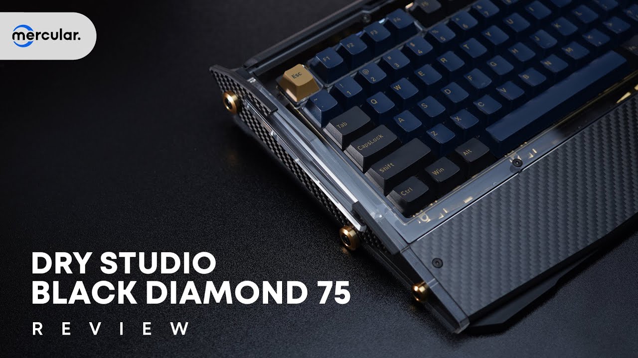 คีย์บอร์ด DRY STUDIO Black Diamond 75 Wireless Mechanical Keyboard (EN)