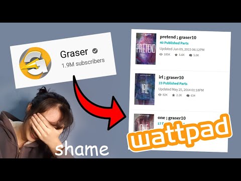 i used to write minecraft youtuber wattpad fanfic