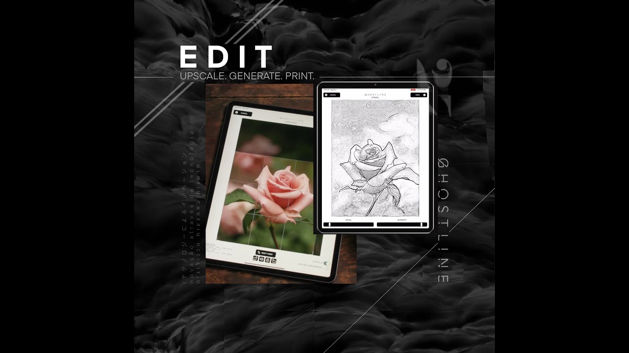 GHOSTLINE APP TUTORIAL: EDIT STEPS