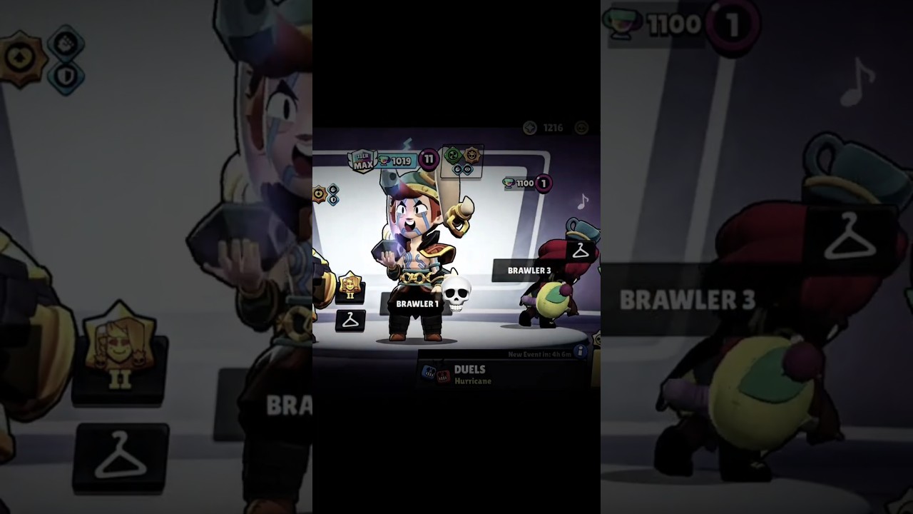 1100🏆 Power 1💀 #brawlstars #supercell #proplayer #edit #skulledit #shorts #viralshort #viralvideo