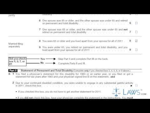 Credit for the Elderly or the Disabled Schedule R