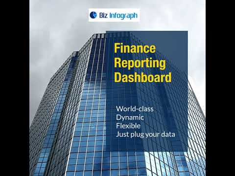 Finance Dashboard Template Excel