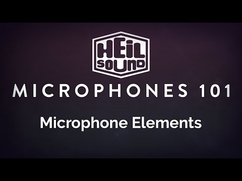Microphones 101 : Understanding Microphone Elements and Microphone Element Placement