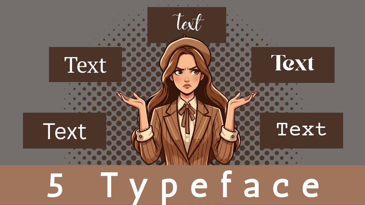 5 Font Typeface You MUST Know (Fix Your Design Instantly)
