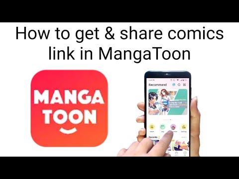 how to get & share comics link in MangaToon