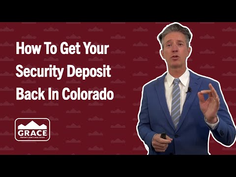 How to Get Your Security Deposit Back in Colorado