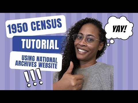 1950 Census Tutorial