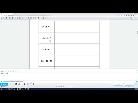 Create Math in a PDF