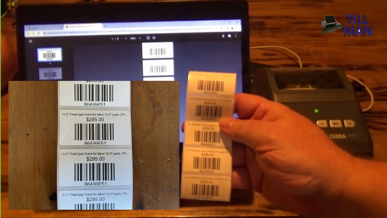 Setup the Zebra ZD420d Label Printer for Shopify Retail Barcode Labels App