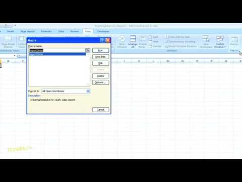 How to Run Macros in Excel 2007 For Dummies